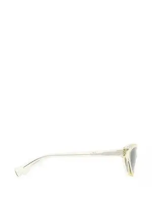 SUN BUDDIES Kerry Oval-frame Sunglasses - Neutrals