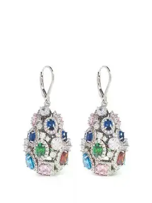 MAISON MARGIELA Teardrop Earrings - Silver