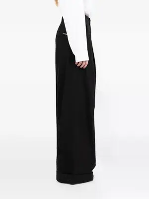 SOCIETE ANONYME Pleated Wide Leg Trousers
