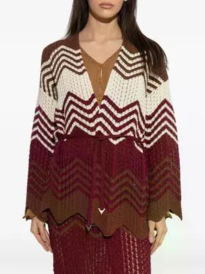 AKEP Flared Sleeve Cardigan
