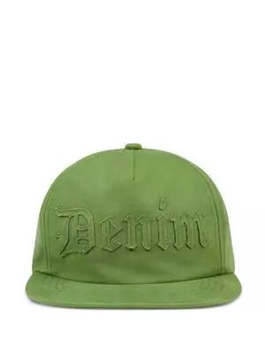 DENIM TEARS Denim Appliqué Cap - Green