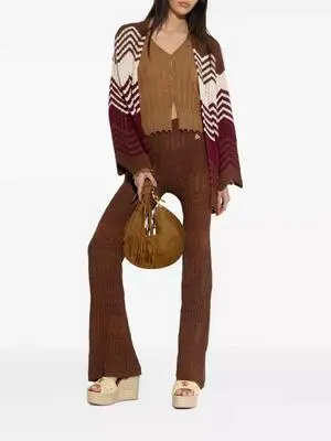AKEP Openwork Knit Trousers
