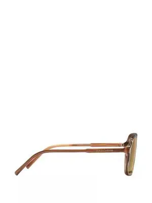 Dolce & Gabbana Geometric-frame Sunglasses
