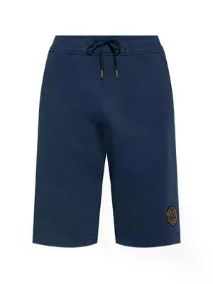 Versace Drawstring-detail Cotton Shorts
