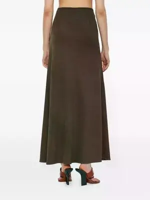 Christopher Esber Occhio Crystal Cascade Maxi Skirt