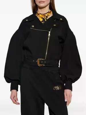 Versace Button Belted Jacket