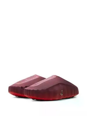 Nike Mind 001 Perforated Slide Sneakers - Red