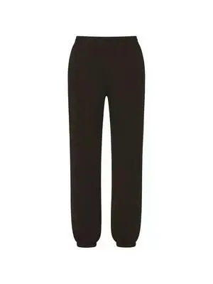 REFORMATION Skye Boyfriend Elasticated Sweatpants - Brown