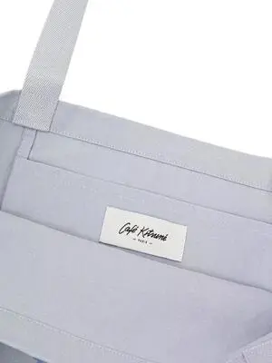 CAFÉ KITSUNÉ Logo-print Tote Bag