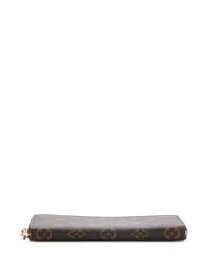 LOUIS VUITTON Clemence Wallet Monogram Canvas Small Wallets - Brown
