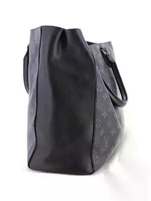 LOUIS VUITTON Grand Sac Monogram Eclipse Canvas Tote Bag