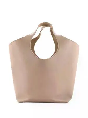 Balenciaga Mary Kate Leather Medium Tote Bag - Neutrals