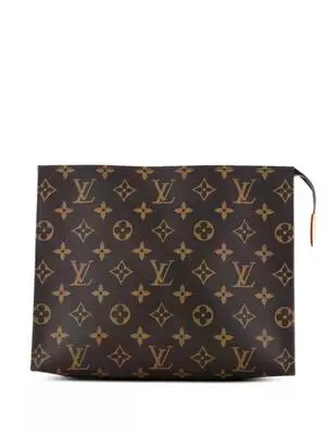 LOUIS VUITTON Toiletry Pouch Monogram Canvas 26 - Brown