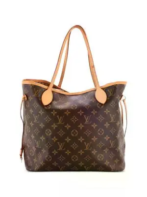 LOUIS VUITTON Neverfull Nm Monogram Canvas Mm Tote Bag