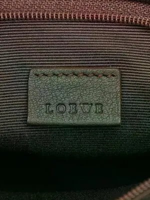 Loewe Anagram Suede Pouch