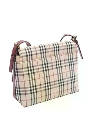 Burberry 2000-2017 Nova Check Coated Canvas Crossbody Bag