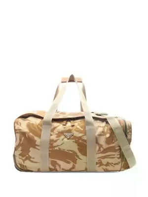 Prada 2013-2026 Tessuto Camouflage Trolley Travel Bag