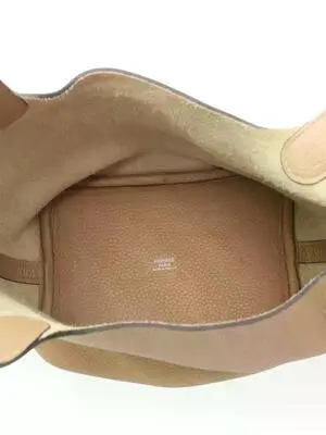 Hermès Clemence Picotin Lock 18 Handbag - Neutrals