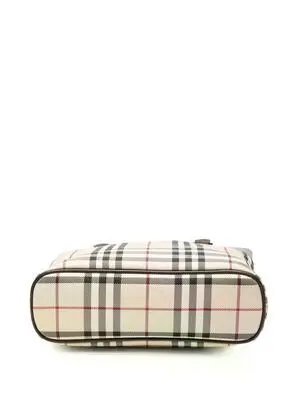 Burberry House Check Canvas Tote Bag