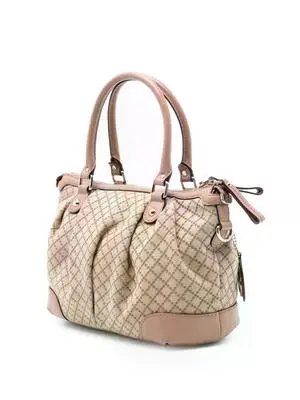 Gucci Diamante Canvas Sukey Satchel