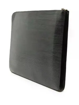 LOUIS VUITTON 1991 Epi Pochette Jour Gm Clutch