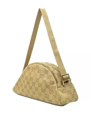 Gucci Gg Canvas Shoulder Bag - Neutrals