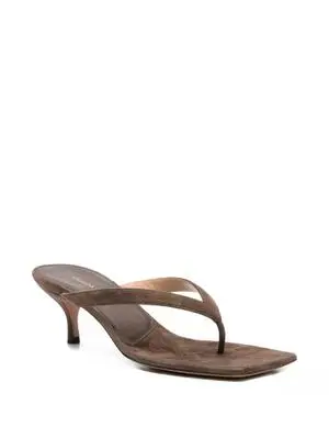CASTAGNA Clarice Suede Sandals