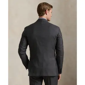 Ralph Lauren Polo Tailored Fit Wool Sharkskin Suit