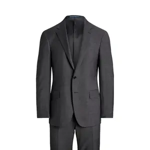 Ralph Lauren Polo Tailored Fit Wool Sharkskin Suit