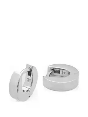 Tom Wood Beck Huggie Earrings - Silver