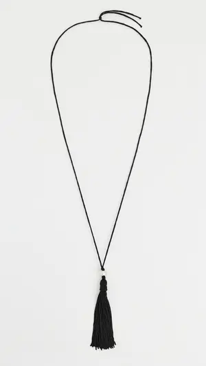 Shashi Maxine Tasseled Necklace