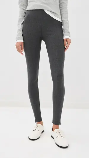 JIL SANDER Stretch Wool Tailored Leggings