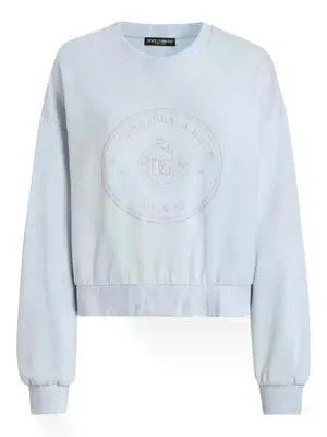 Dolce & Gabbana Embroidered Sweatshirts Hoodies For Women
