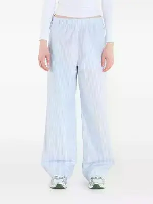 Calvin Klein Striped Wide-leg Pants