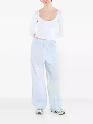 Calvin Klein Striped Wide-leg Pants