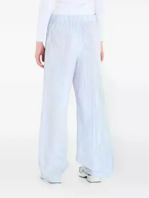 Calvin Klein Striped Wide-leg Pants