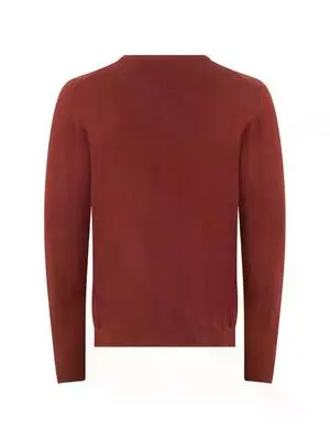 SLOWEAR Long-sleeved Crewneck Sweater - Red