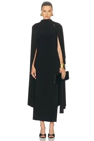 Norma Kamali Wrap Shawl - Black