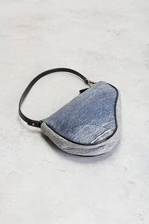 Dior Denim Saddle Bag