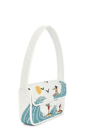 Staud Tommy Beaded Bag - Surf Babes
