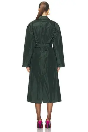 Saint Laurent Taffeta Trench Coat