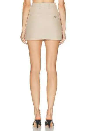 Wardrobe.NYC Drill Mini Skirt