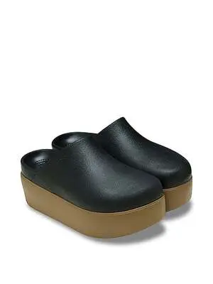 Pink Platform Mules Clogs For Women