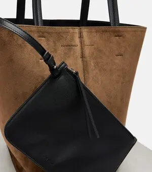 Phoebe Philo Pot Cabas Suede Tote Bag