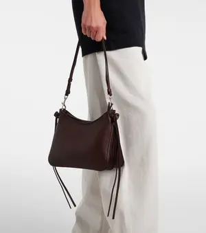 Phoebe Philo Small Gig Leather Shoulder Bag