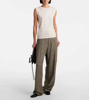 Phoebe Philo Small Gig Leather Shoulder Bag