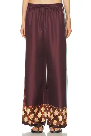 ALEMAIS Wilson Silk Pant