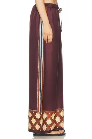 ALEMAIS Wilson Silk Pant