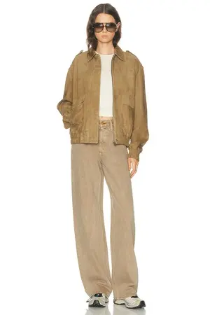 ARMA Halti Lamb Suede Jacket - Olive