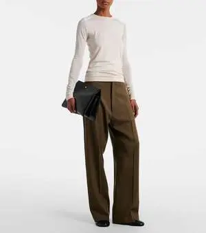 Phoebe Philo Triplex Leather Clutch